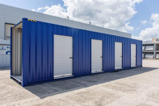 Storage strategy with modular containers
