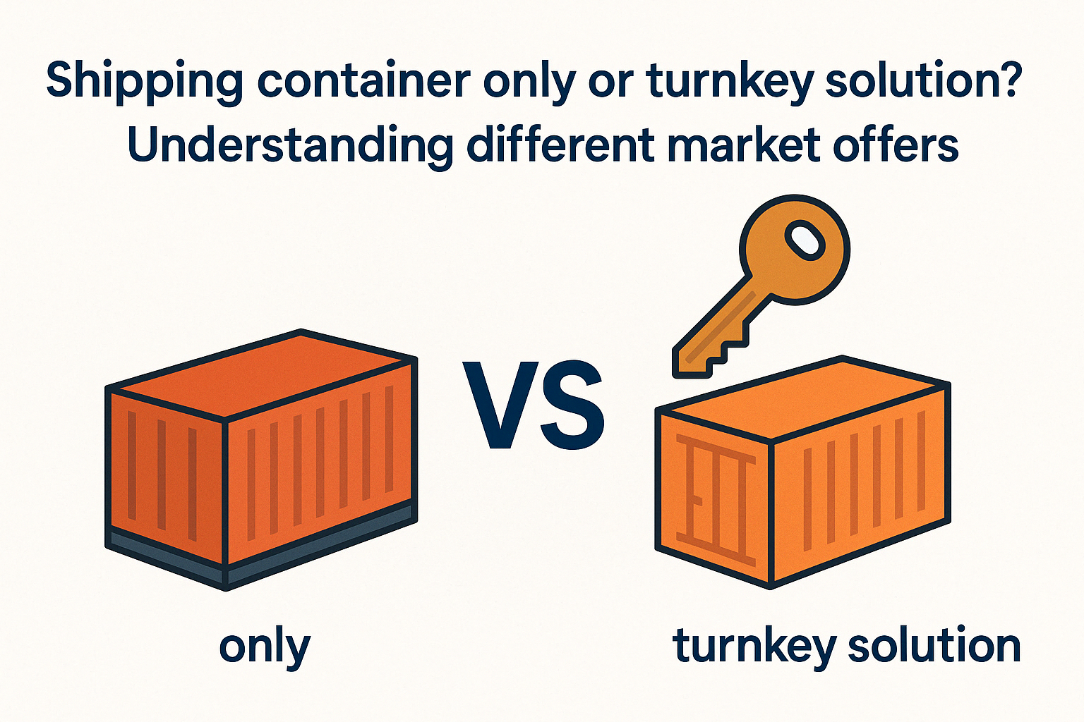 Just a Container or a Turnkey Solution?